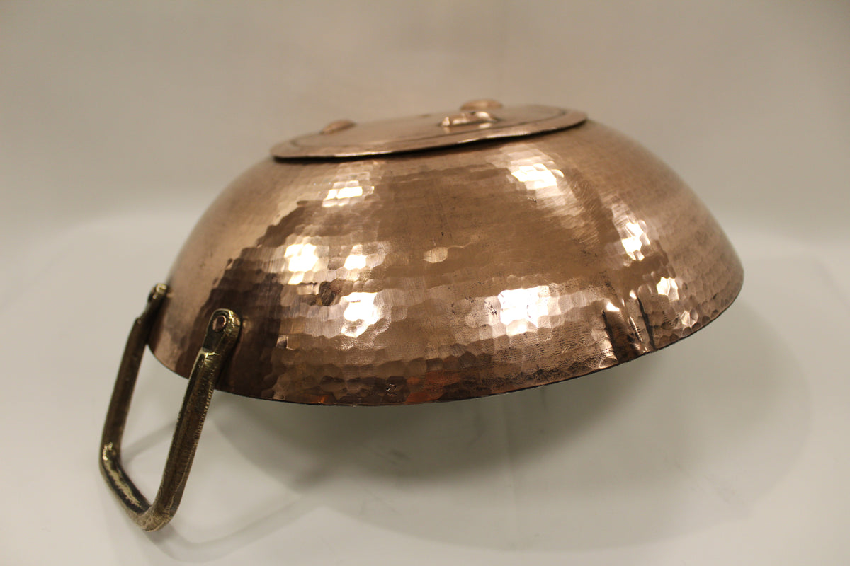Very Heavy Copper Wok Pan – Ali's Copper Shop