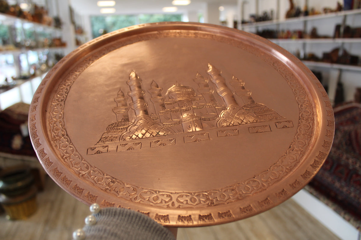 Copper Hagia Sophia Wall Tray – Ali's Copper Shop